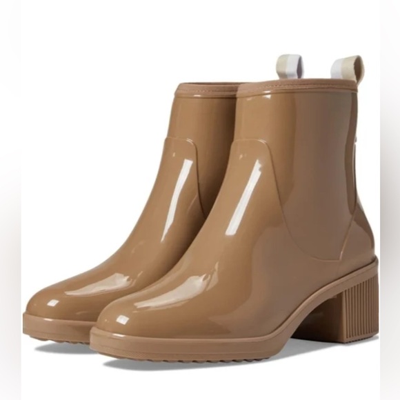 kate spade | Shoes | Kate Spade Puddle Rain Boot In Rustic Neutral Sz 7 ...
